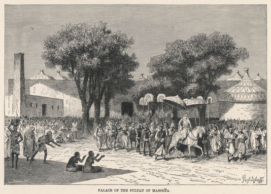 Massenya Chad Central Africa Procession Outside Editorial Stock Photo ...