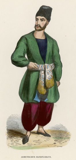 Armenian Merchant Circa 1840 Editorial Stock Photo - Stock Image ...
