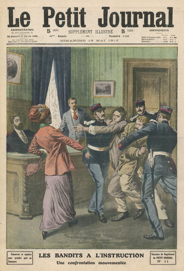 Members Bonnot Gang Identified By Witness Editorial Stock Photo - Stock ...