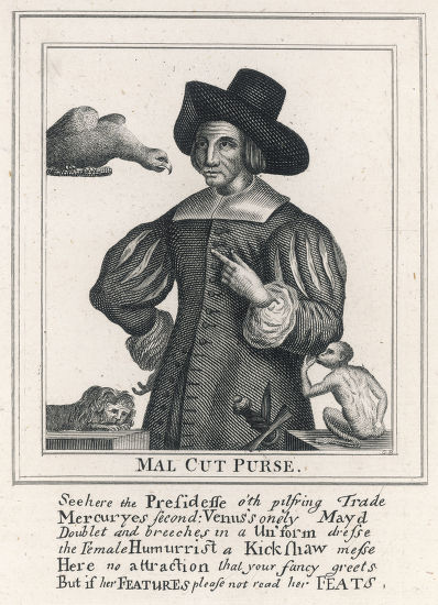 Mary Frith Aka Moll Cutpurse Notorious Editorial Stock Photo - Stock ...