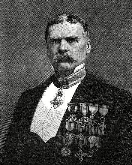 Archibald Forbes British Journalist 1838 1900 Editorial Stock Photo ...