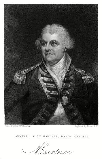 Alan First Baron Gardner British Naval Editorial Stock Photo - Stock ...