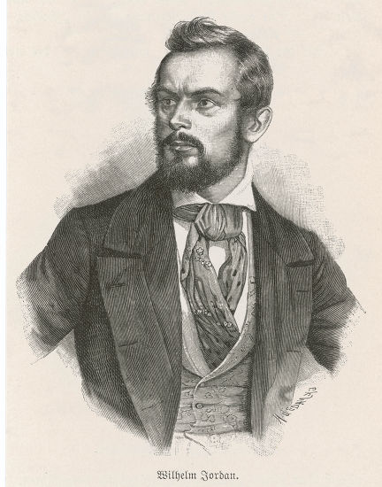 Wilhelm Jordan German Poet Novelist 1819 Editorial Stock Photo - Stock ...