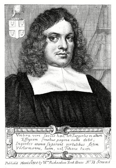Richard Kingston Churchman Chaplain Charles Ii Editorial Stock Photo ...