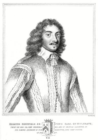Edmund Sheffield Second Earl Mulgrave Military Editorial Stock Photo ...