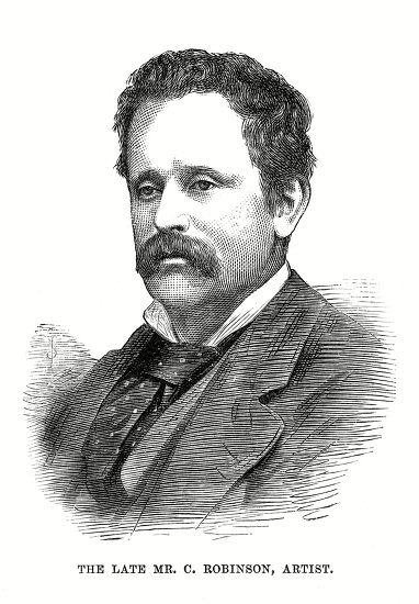 Charles Robinson Artist Known His Illustrations Editorial Stock Photo ...