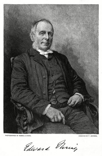 Edward Thring Educator Headmaster Uppingham School Editorial Stock ...