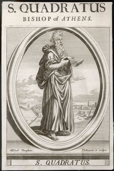 Saint Quadratus Bishop Athens Circa 125 Editorial Stock Photo - Stock ...