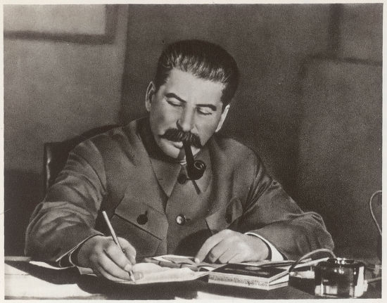 Josef Stalin Sitting Hes Desk Writing Editorial Stock Photo - Stock ...