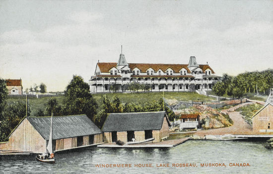 Windermere House Lake Rosseau Muskoka Canada Editorial Stock Photo ...