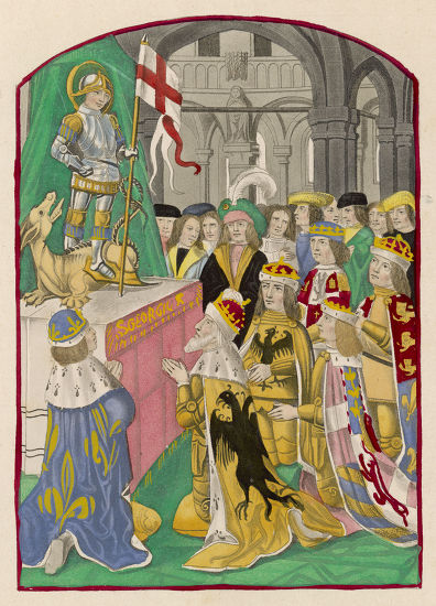 Saint George Kings Europe Gather Circa Editorial Stock Photo - Stock ... Saint George Kings Europe Gather Circa Editorial Stock Photo - Stock ...