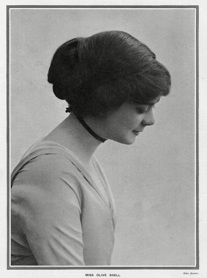 Portrait Artist Olive Snell Whose Portraits Editorial Stock Photo ...
