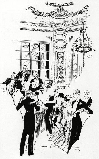 Scene Ritz London 1927 Couples On Editorial Stock Photo - Stock Image ...