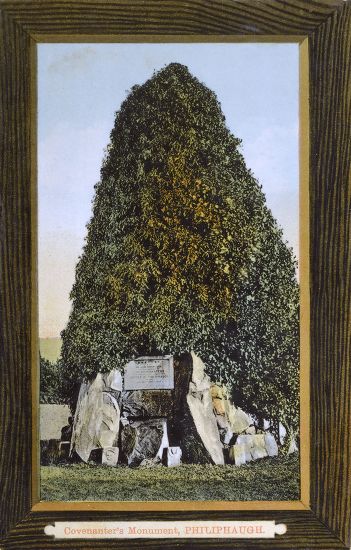 Covenanters Monument Memorial Cairn Philiphaugh Selkirk Editorial Stock ...