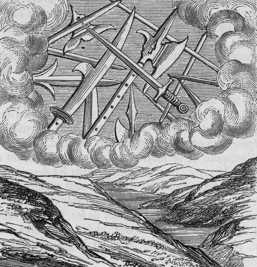 Vision Weapons Seen Sky Facsimile Original Editorial Stock Photo ...
