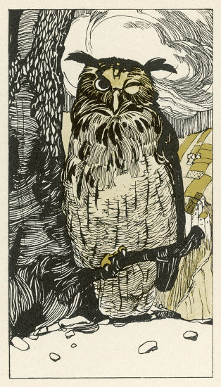 Owl Guards Over Wren After He Editorial Stock Photo - Stock Image ...
