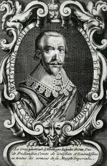 Albrecht Von Wallenstein Austrian General Generally Editorial Stock ...