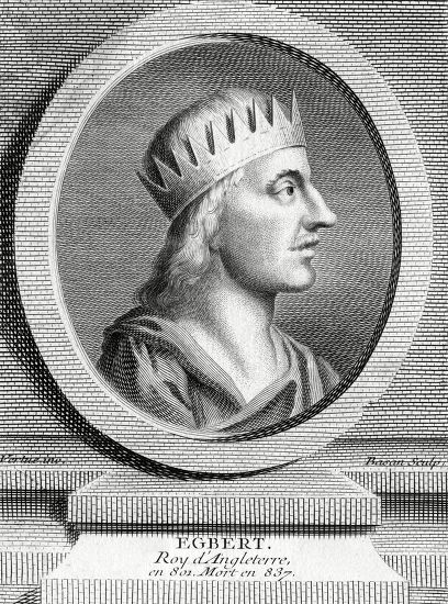 King Egbert King West Saxons Reigned Editorial Stock Photo - Stock ...