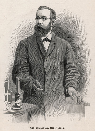 Robert Koch German Bacteriologist 1843 1910 Editorial Stock Photo ...