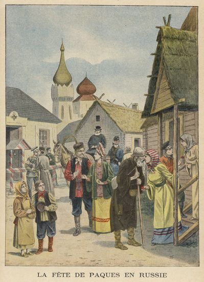 Russian Village Friends Neighbours Exchange Eggs Editorial Stock Photo ...
