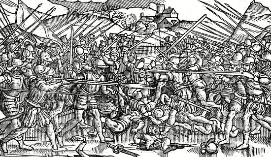 Arthur Mordred Engage Bitter Battle Camblan Editorial Stock Photo ...