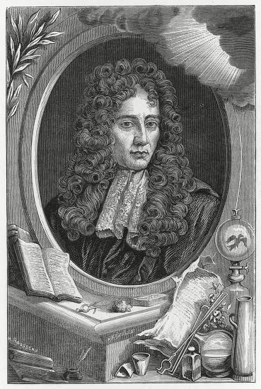 Robert Boyle Irish Scientist Propounder Boyles Editorial Stock Photo ...