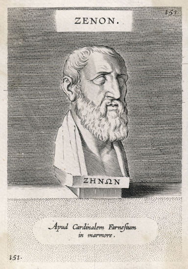 Zeno Citium Greek Philosopher Founder Stoic Editorial Stock Photo ...