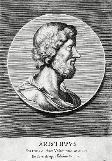 Aristippus Cyrene Greek Philosopher 435 356 Editorial Stock Photo ...