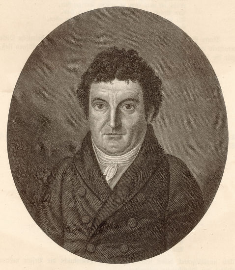 Johann Gottlieb Fichte 17621814 German Philosopher Editorial Stock ...