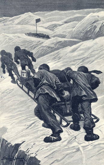 Ernest Shackletons Expedition Reached Within 100 Editorial Stock Photo ...