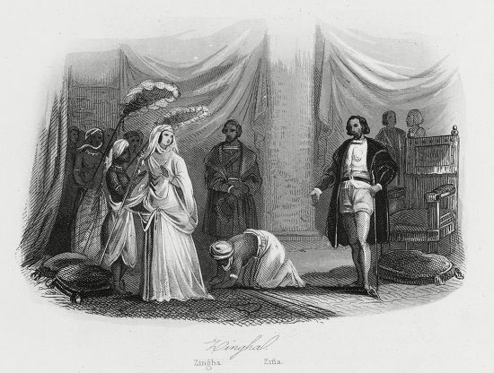 Anna Nzinga Princess Angola West Africa Editorial Stock Photo - Stock ...