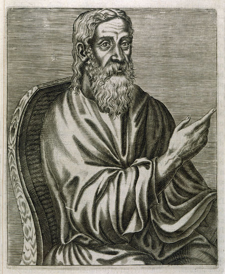 Titus Flavius Clemens Saint Clement Alexandria Editorial Stock Photo ...
