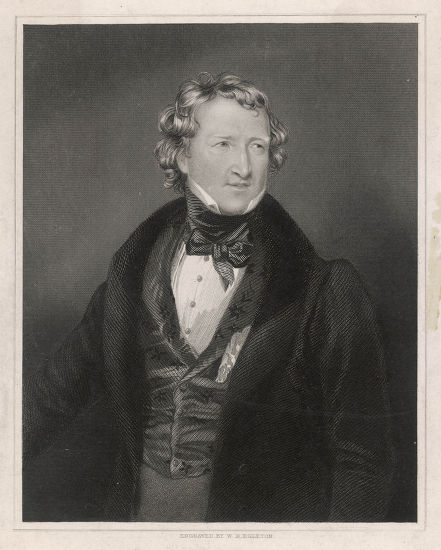 Thomas Wakley English Surgeon Founder Lancet Editorial Stock Photo ...