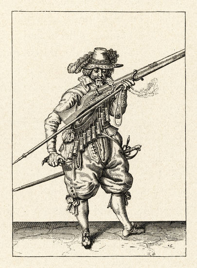 Musket Arquebus Holland Loading 1608 Editorial Stock Photo - Stock ...