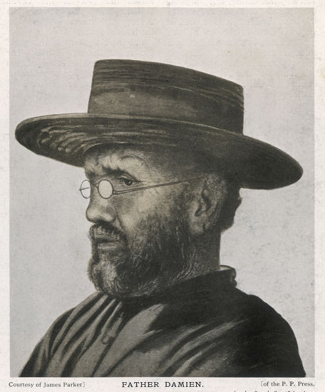 Father Joseph De Veuster Damien Belgian Editorial Stock Photo - Stock ...