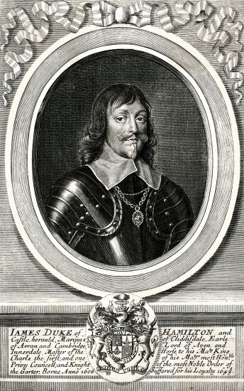 James Third Marquis First Duke Hamilton Editorial Stock Photo - Stock ...