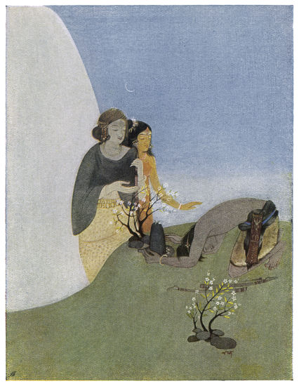 Pandava Arjuna Granted Divine Weapons By Editorial Stock Photo - Stock ...
