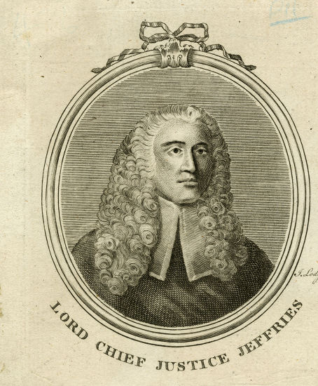 George Jeffreys 1st Baron Jeffreys English Editorial Stock Photo ...