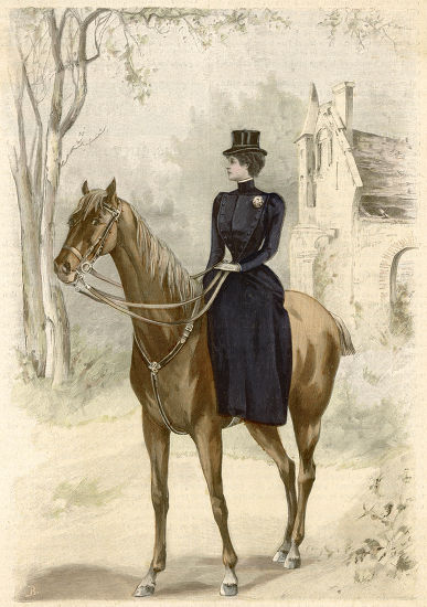 This Lady Rider Riding Side Saddle Editorial Stock Photo - Stock Image ...