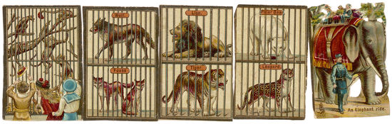 Assortment Animals Victorian Zoo Including Monkeys Editorial Stock ...