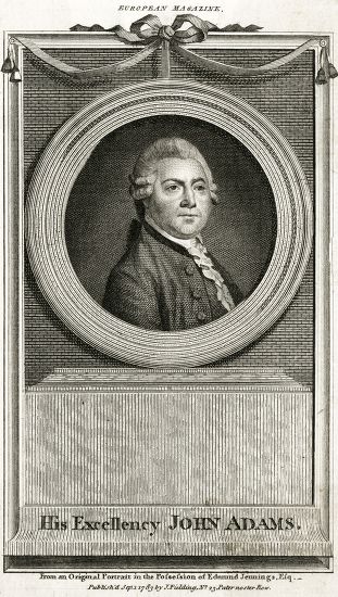 John Adams Lawyer Diplomat One Drafters Editorial Stock Photo - Stock ...