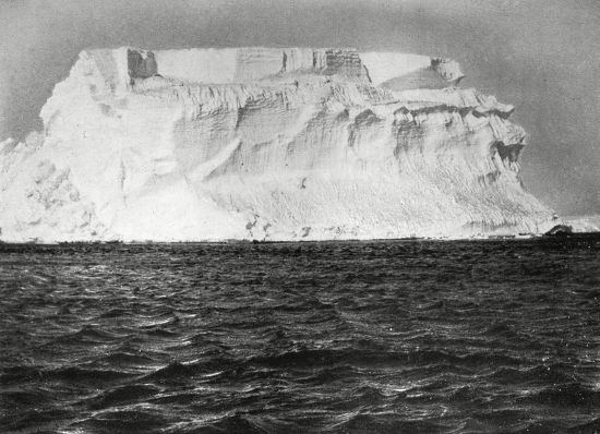 Tabular Berg Typical Antarctic Form Photographed Editorial Stock Photo ...