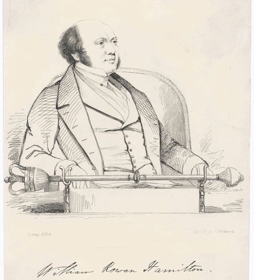 Sir William Rowan Hamilton Irish Mathematician Editorial Stock Photo ...