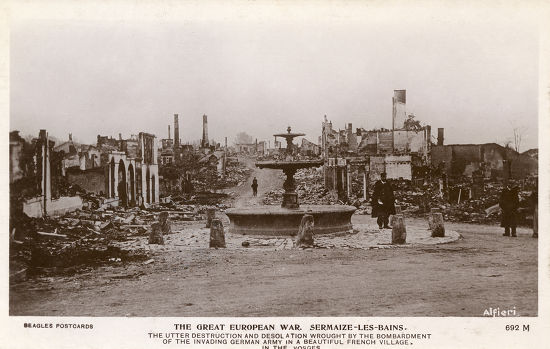 Utter Destruction Desolation Wrought By Bombardment Editorial Stock ...