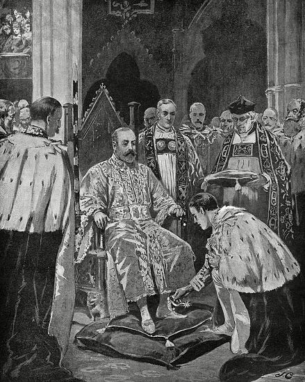 Lord Great Chamberlain Marquess Cholmondeley Presenting Editorial Stock ...