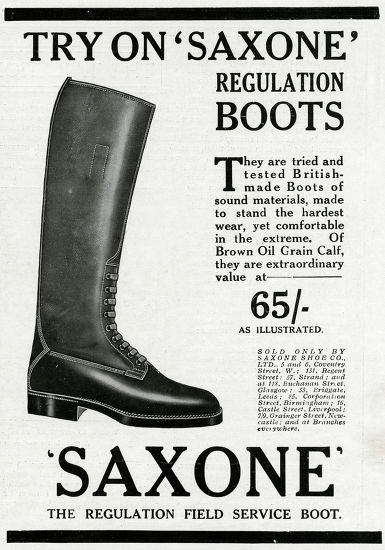 Try On Saxone Regulation Boots They Editorial Stock Photo - Stock Image ...