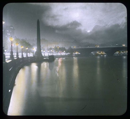 View Along River Towards Embankment Cleopatras Editorial Stock Photo ...
