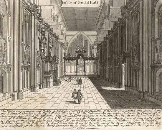 Interior View Guildhall Refurbished After Great Editorial Stock Photo ...