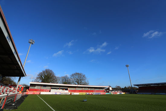 General View Ground During Stevenage Vs Editorial Stock Photo - Stock ...