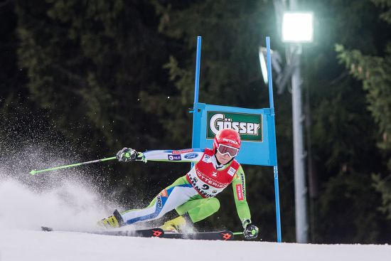 Ana Drev Slovenia Action During First Editorial Stock Photo - Stock ...